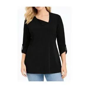 Sympli | Tops | Nwt Sympli Black Icon Flop Top 8 | Poshmark